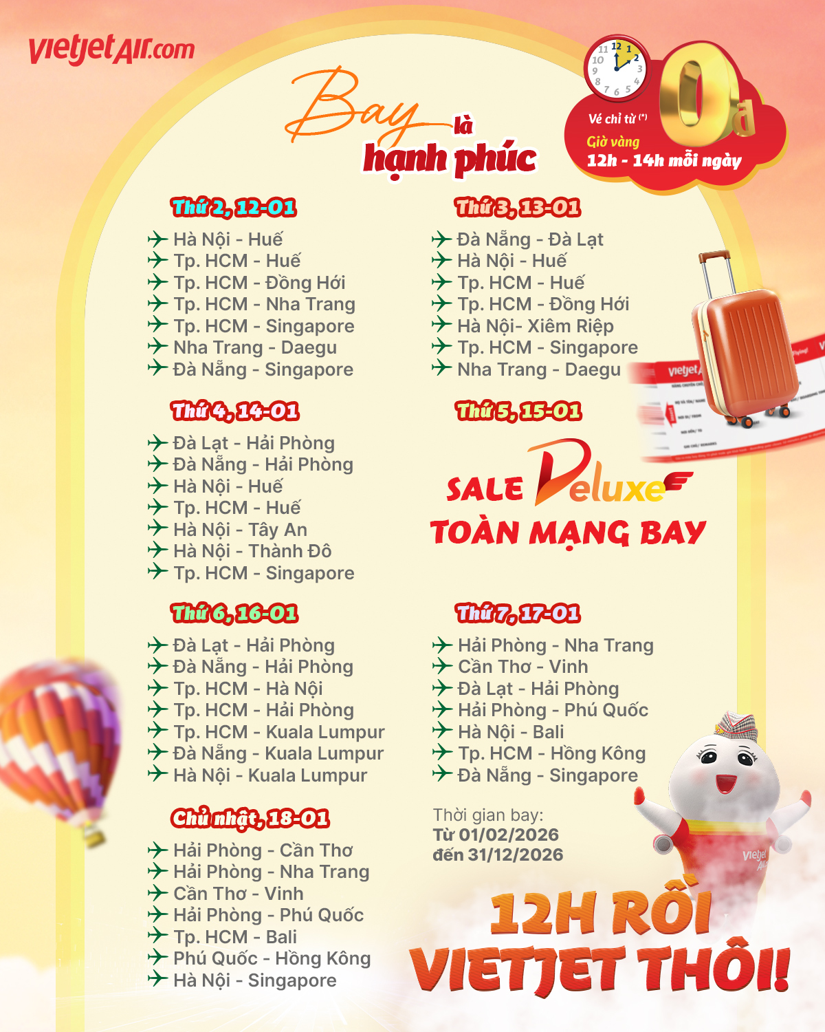 Vietjet Air | Bay là thích ngay! | Website chính thức